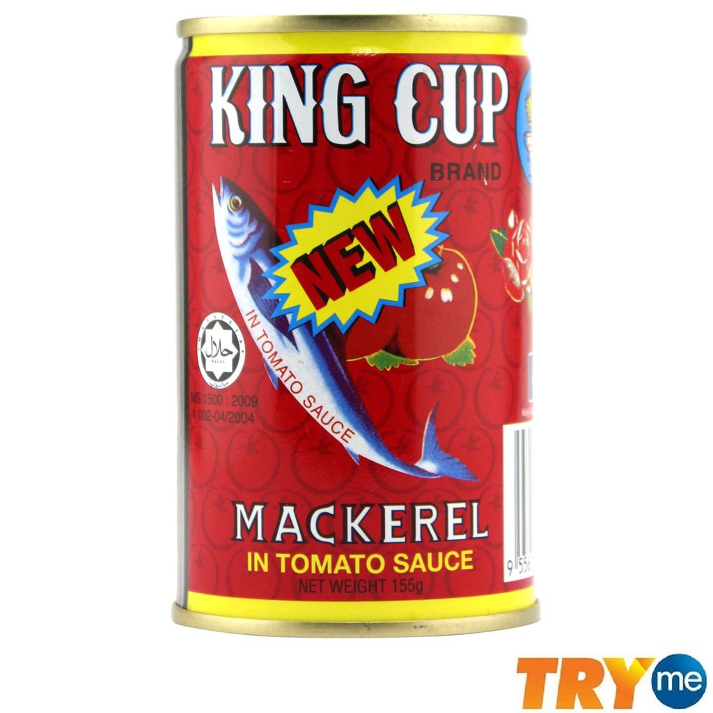 King Cup Mackerel in Tomato Sauce 155g | Shopee Malaysia