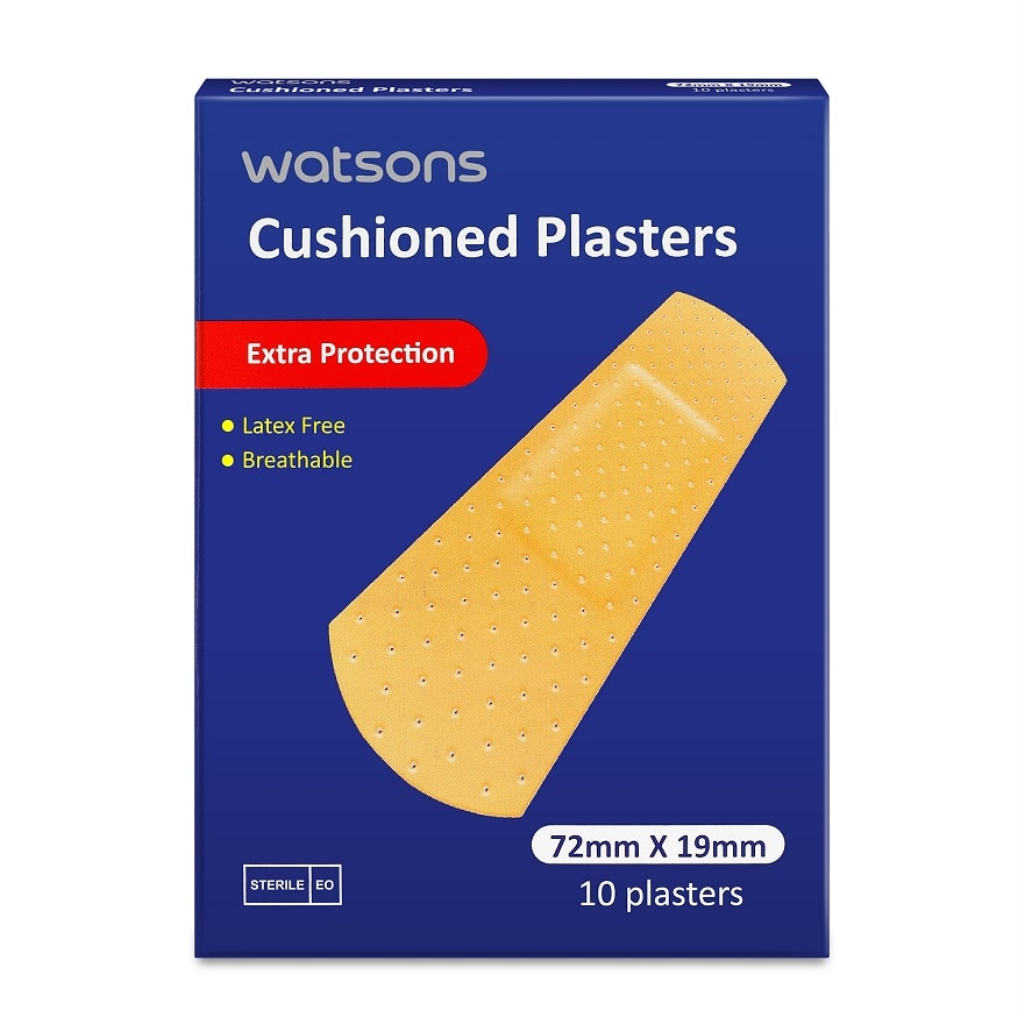 WATSONS WATSONS Cushion Plaster 10s | Shopee Malaysia
