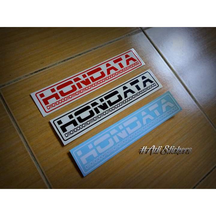 Sticker Hondata cutting sticker by oraca 651 #hondata #stickercutting # ...