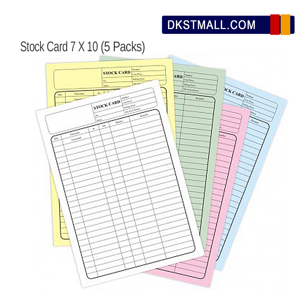 7 X 10 Stock Card X 5 PACK (20 pcs/pack) | Shopee Malaysia