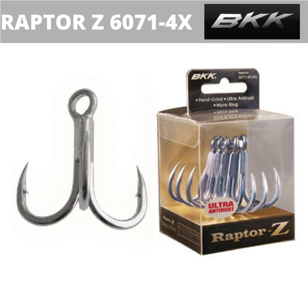 BKK RAPTOR Z Treble Hook (6071-4X-HG) | Shopee Malaysia