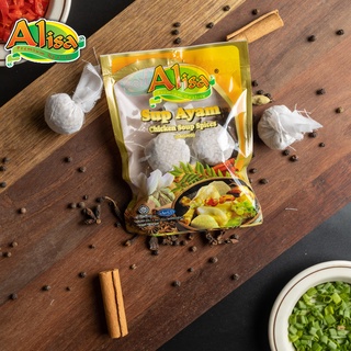 Alisa Sup Ayam Ramuan Asli Chicken Soup Spices Natural ingredient (12 ...