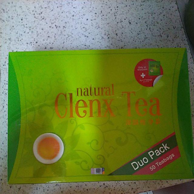 NH Detoxlim Natural Clenx Tea 55 sachets ( ALL INSIDE THE BOX) | Shopee ...