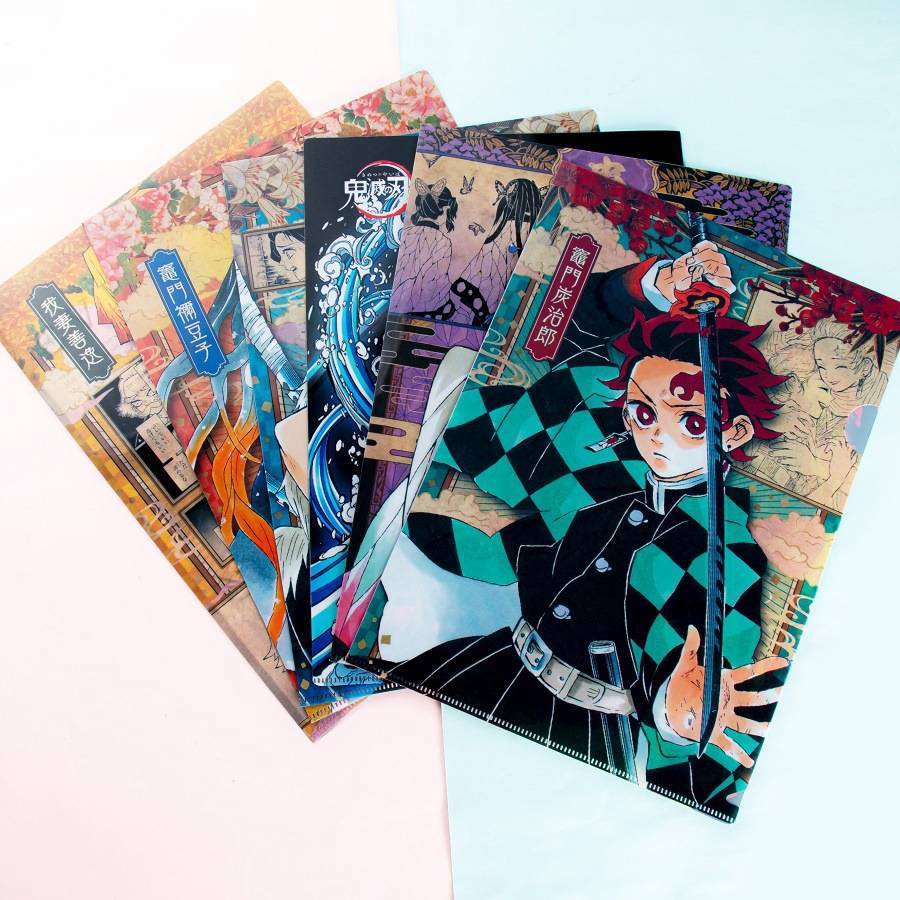 Anime Demon Slayer Kimetsu No Yaiba Kamado Tanjirou A4 Cartoon Pattern ...