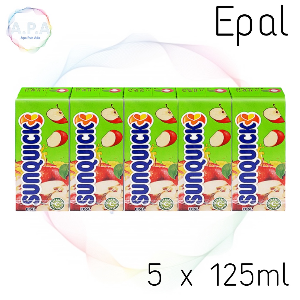 Sunquick Fruit Drink - Apple (5 x 125ml) | Shopee Malaysia