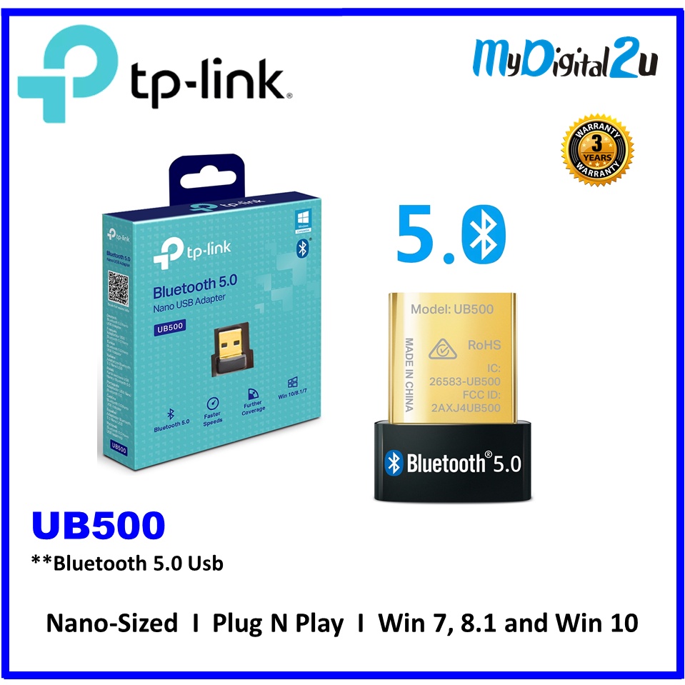 TP-LINK UB500 Bluetooth 5.0 Nano USB Adapter | Shopee Malaysia