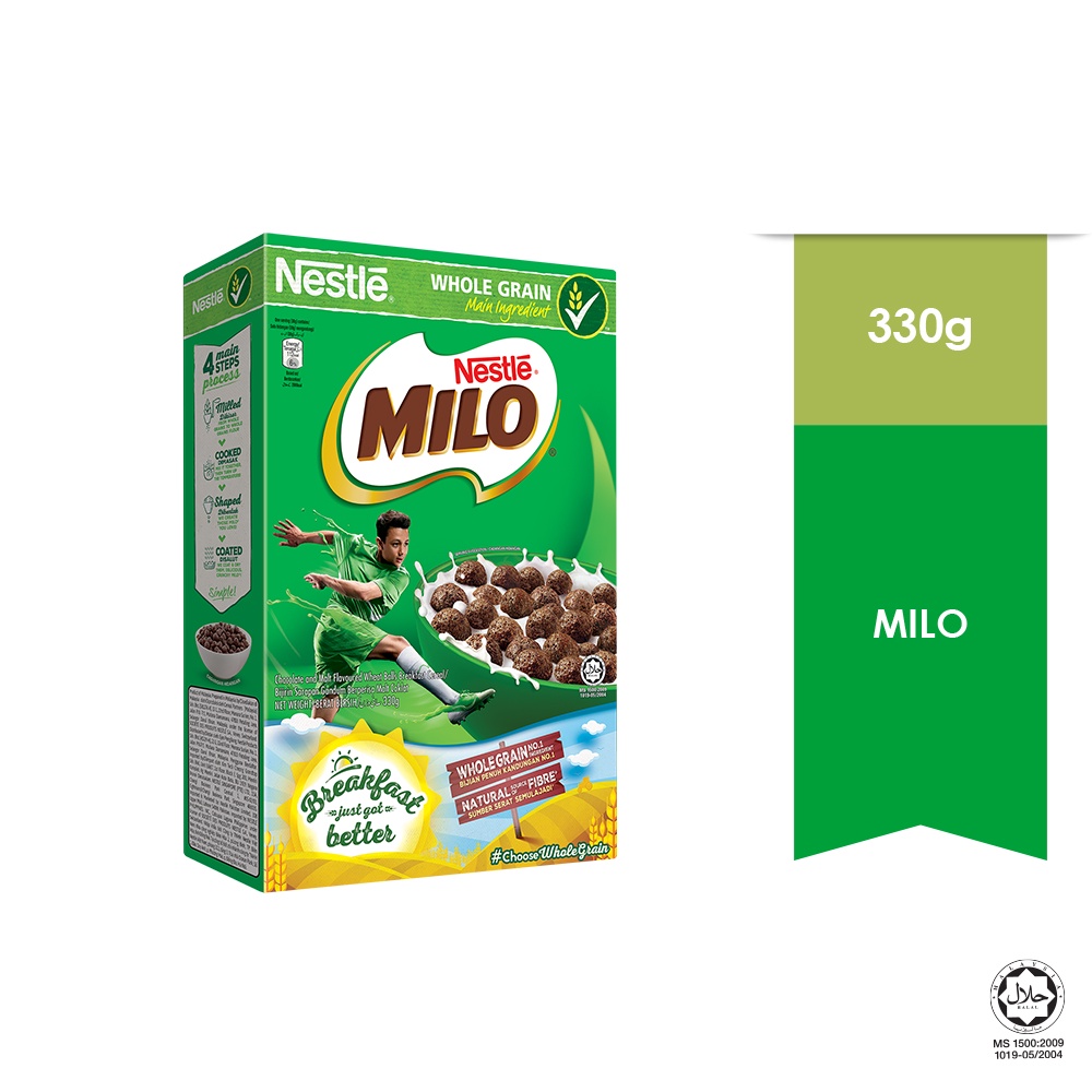 MILO Breakfast Cereal 330g | Shopee Malaysia