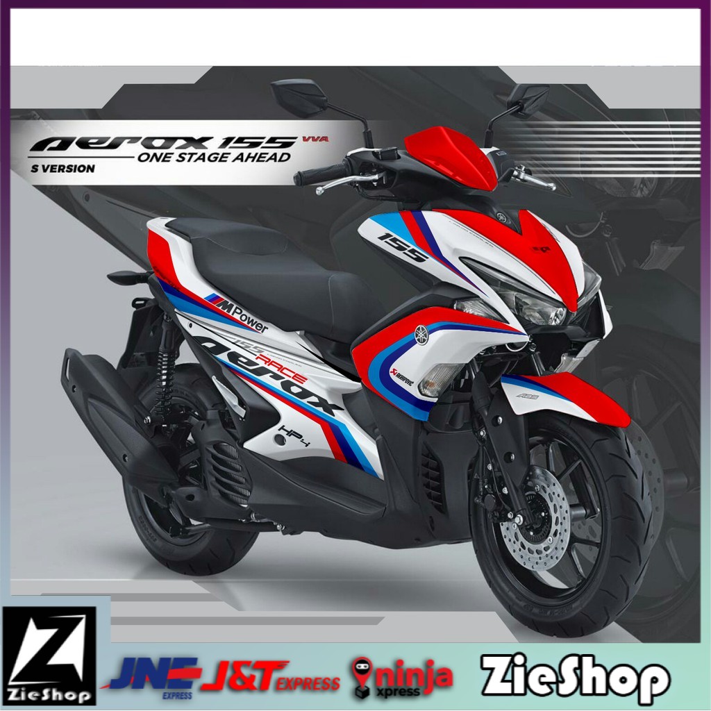Aerox 155 Full Body Striping Motorcycle Aerox Stickers Aerox Variations ...