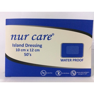 NURCARE TRANSPARENT / WATERPROOF ISLAND WOUND DRESSING PLASTER 1 PCS ...