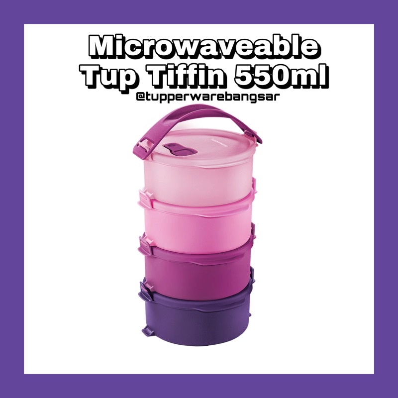 Tupperware Microwaveable Tupp Tiffin 550ml | Shopee Malaysia
