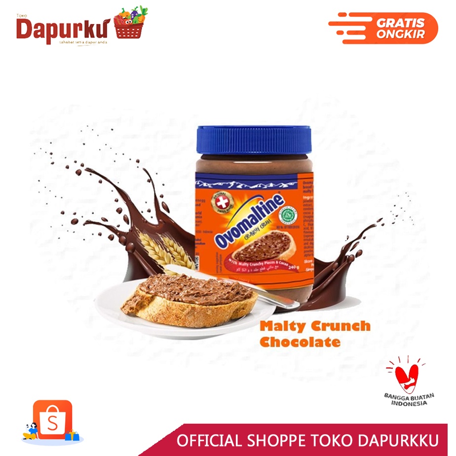Ovomaltine Jam / crunchy Chocolate Jam / Taste Instant Chocolate Jam ...