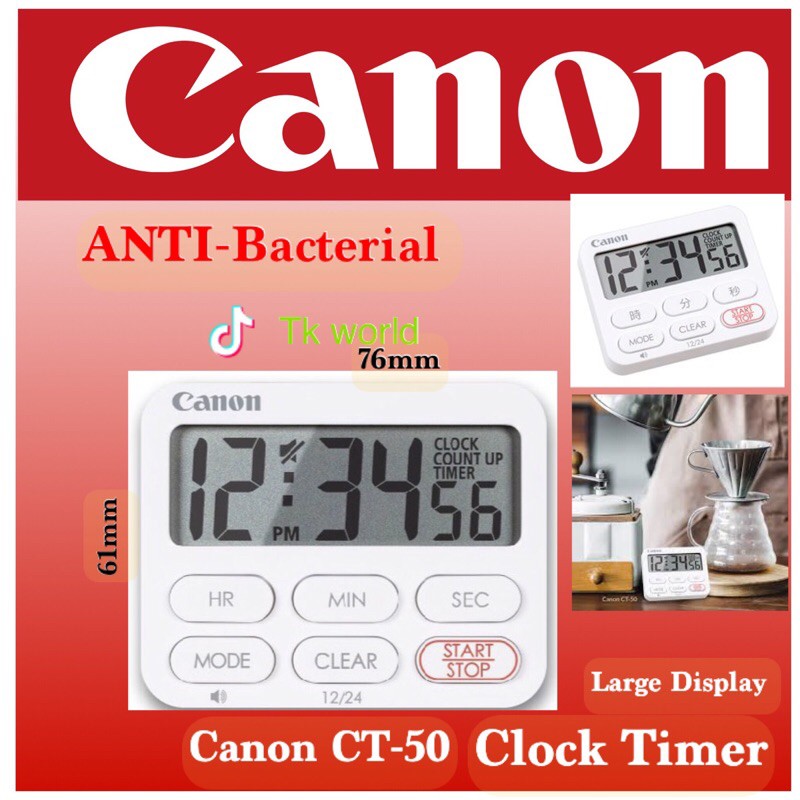Canon Original Clock Timer CT-50 new model | Shopee Malaysia