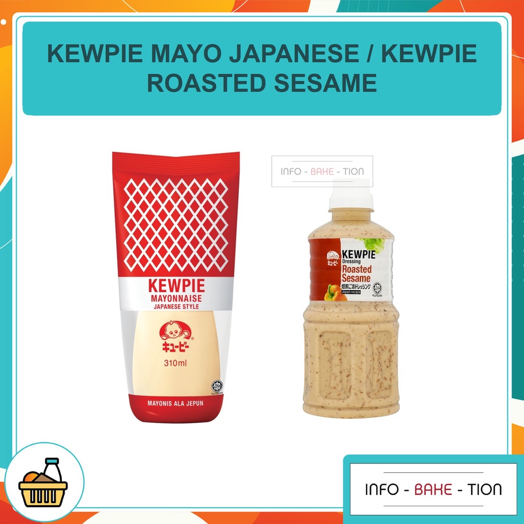 Kewpie Mayo Japanese 310ml / Kewpie Roasted Sesame 500ml | Shopee Malaysia