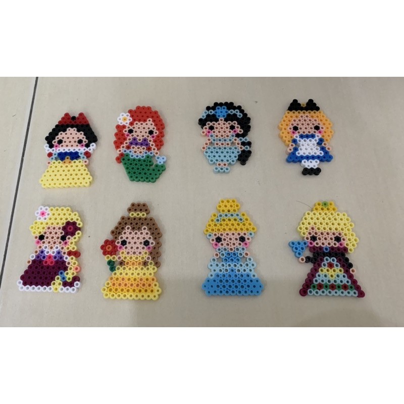 Perler beads Disney characters key chain | Shopee Malaysia