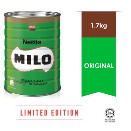Nestle Milo Active Go Vintage Tin Limited Edition 1970 1.5kg + FOC ...