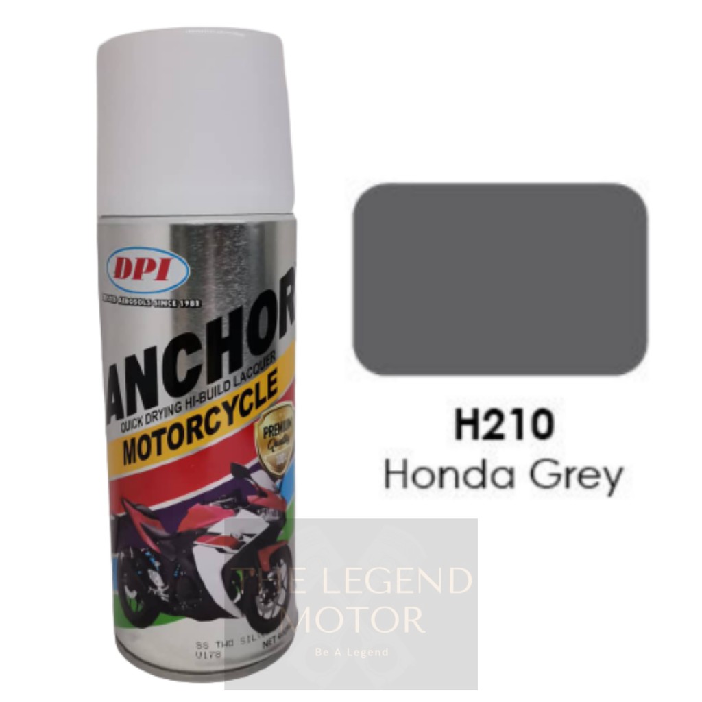 ANCHOR H210* H210 Honda Grey Kelabu Motorcycle Series Can Spray Paint ...