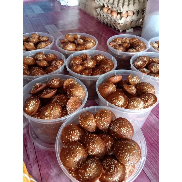 kuih bahulu gula merah gebuh/burasak cina | Shopee Malaysia