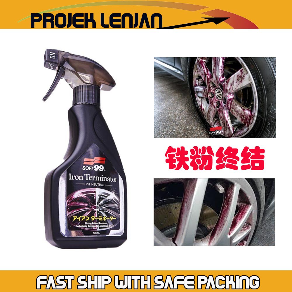 Soft 99 | Soft99 - Iron Terminator 500ML ( sport rim / wheel cleaner ...