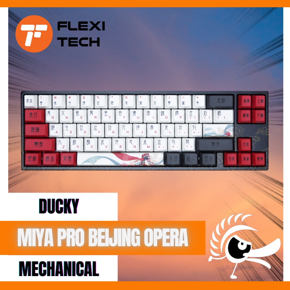 Flexi Tech Ducky Varmilo Miya Pro Beijing Opera Wireless Mechanical