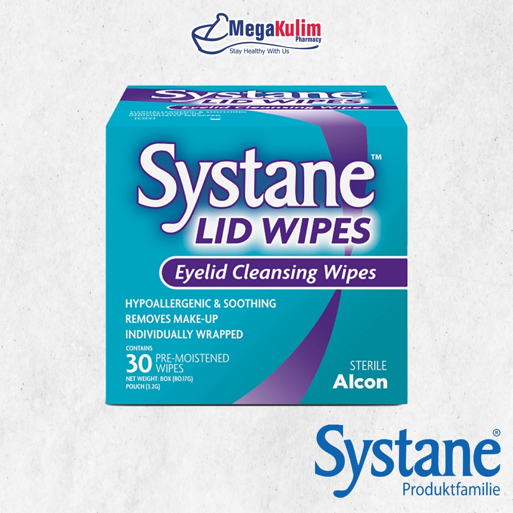 Systane Lid Wipes - Eyelid Cleansing Wipes 30's | Shopee Malaysia