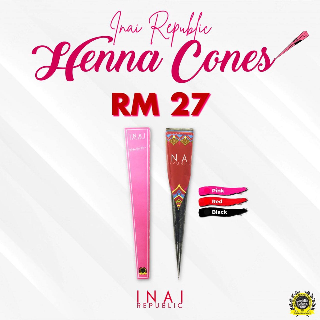 INAI UKIR CONE (INAI REPUBLIC) MESRA WUDHUK | Shopee Malaysia
