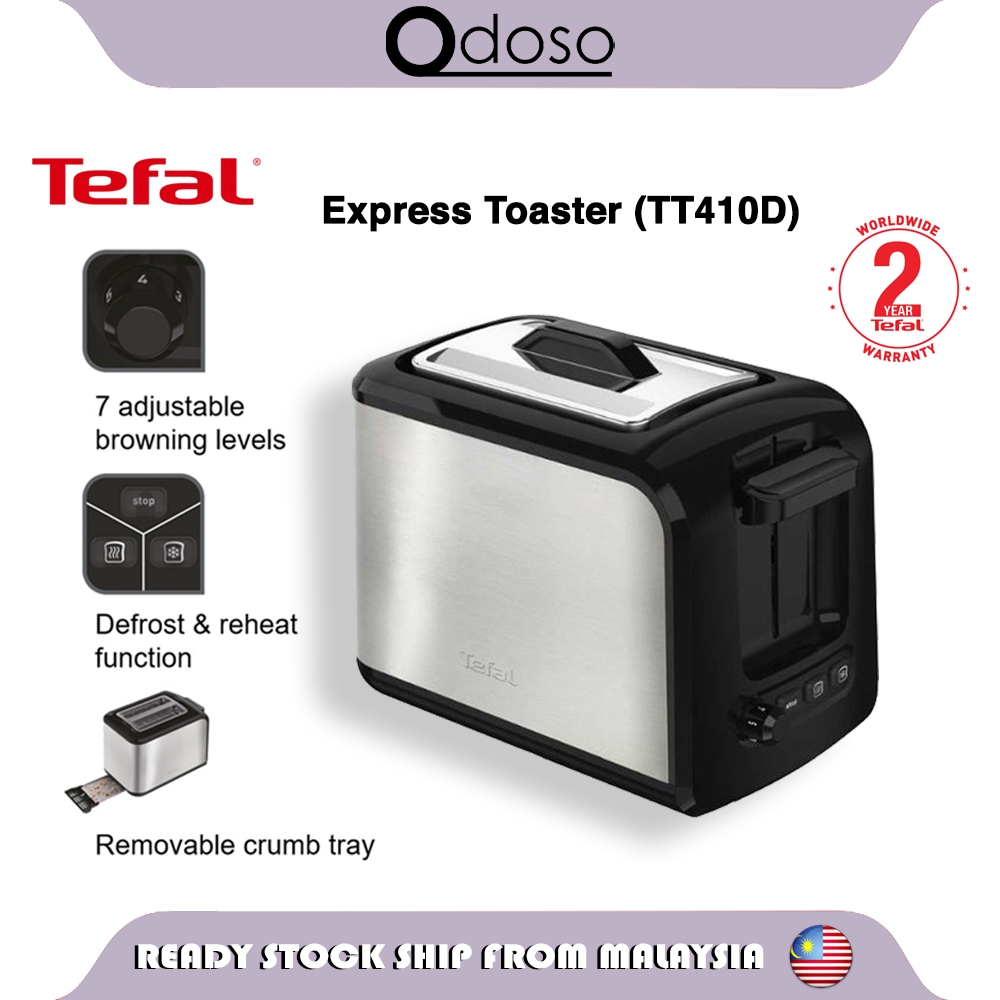 TEFAL Express Toaster (TT410D) | Shopee Malaysia