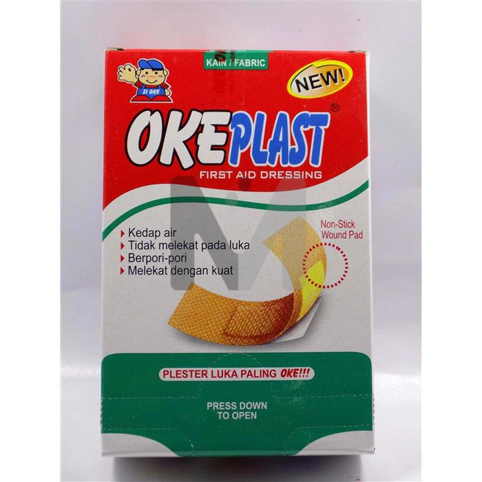 Oke plast 100 pcs plaster luka | Shopee Malaysia