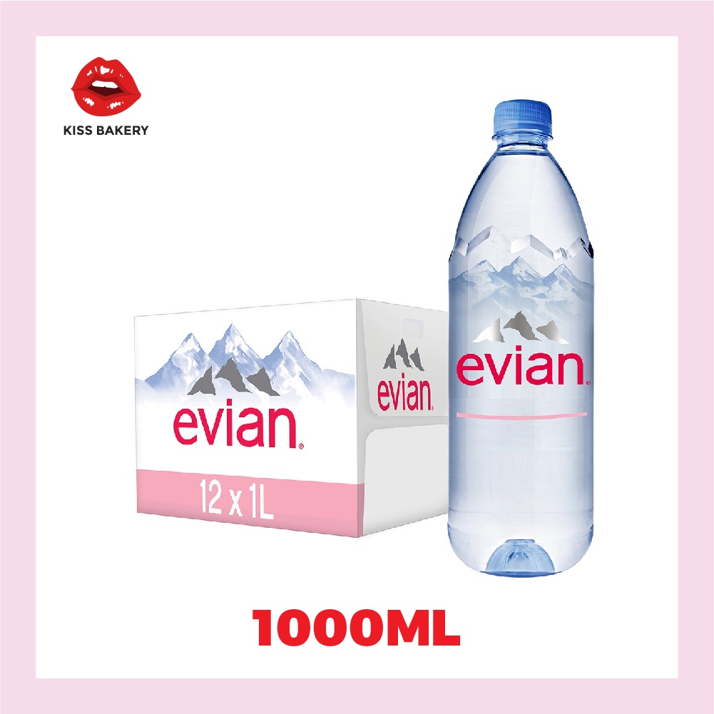 Evian Natural Mineral Water 1000ml x12btls | Shopee Malaysia