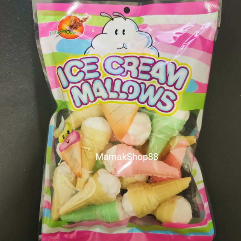 Ice Cream Mallows / Ice Cream Marshmallow 52g | Shopee Malaysia