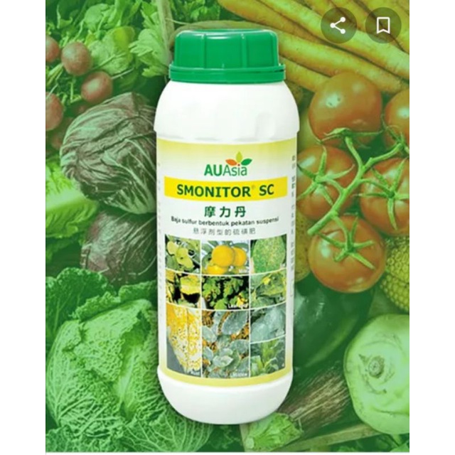 1L Auasia Smonitor Sc baja Sulfur mengawal hamama | Shopee Malaysia