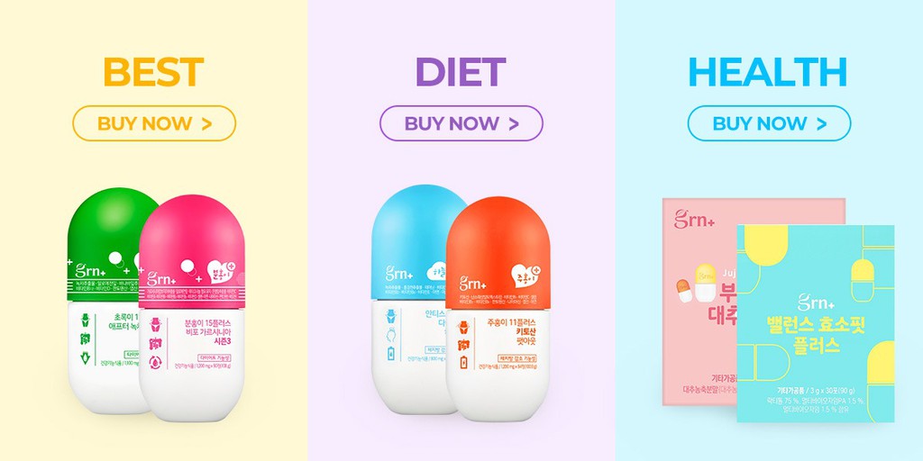 GRN Korea Official Store Online, September 2022 | Shopee Malaysia