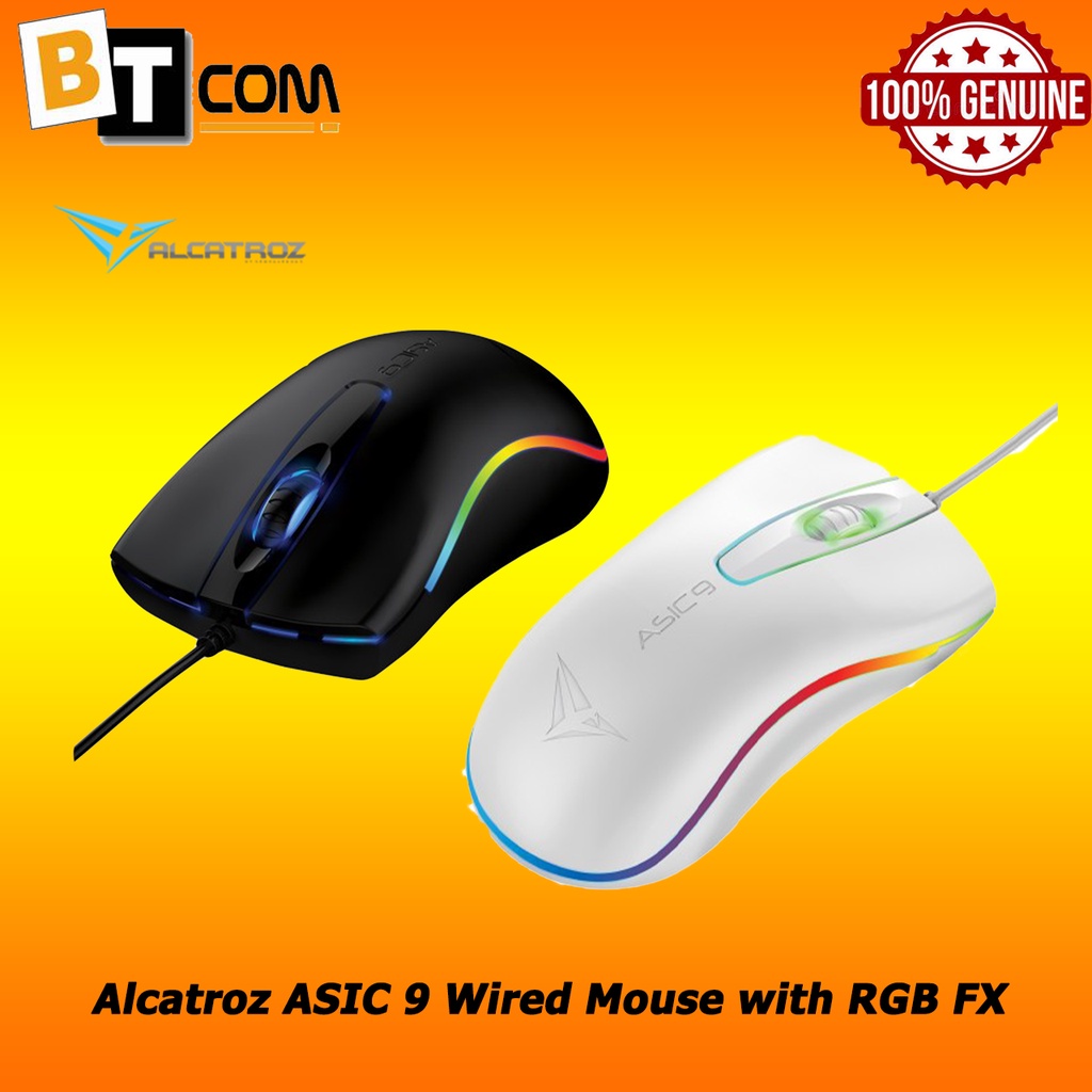 Alcatroz ASIC 9 RGB FX Wired Mouse with RGB FX | Shopee Malaysia