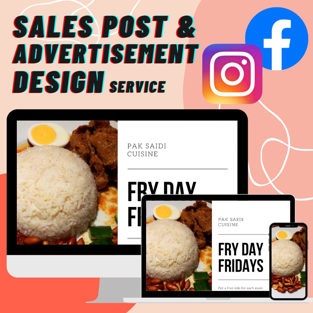Advertisement Design | Servis Iklan Design | Ad Design | 广告设计 | IG Post ...