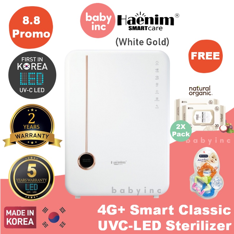 Haenim 4G+ Smart Classic UVC-LED Sterilizer (Malaysia Five years ...