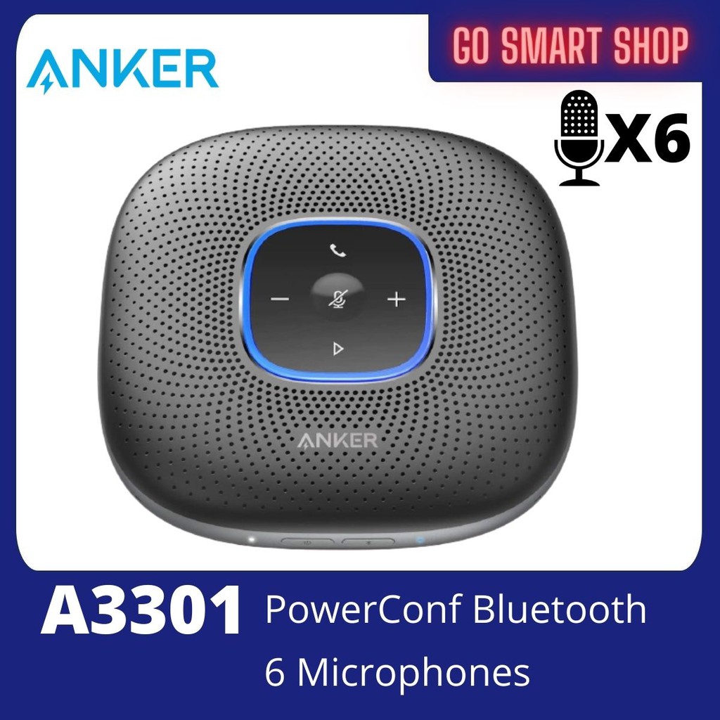 [ REDUCTION MYR 0.13 ] Anker A3301 PowerConf Bluetooth Speakerphone 6 ...