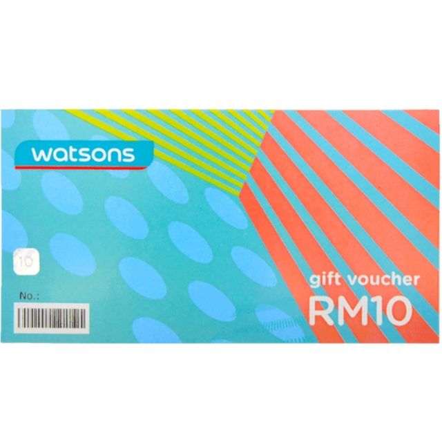 Watsons Gift Voucher RM10 | Shopee Malaysia
