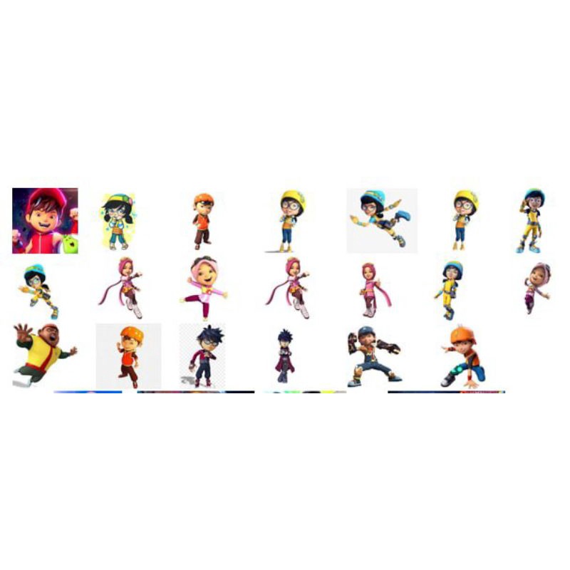 boboiboy and all sticker | Shopee Malaysia