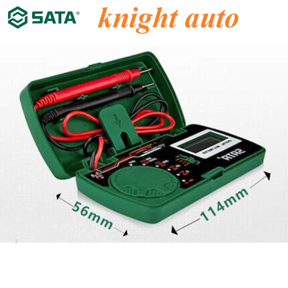 Sata DY03001 Pocket AC/DC Digital Multimeter ID33652 | Shopee Malaysia