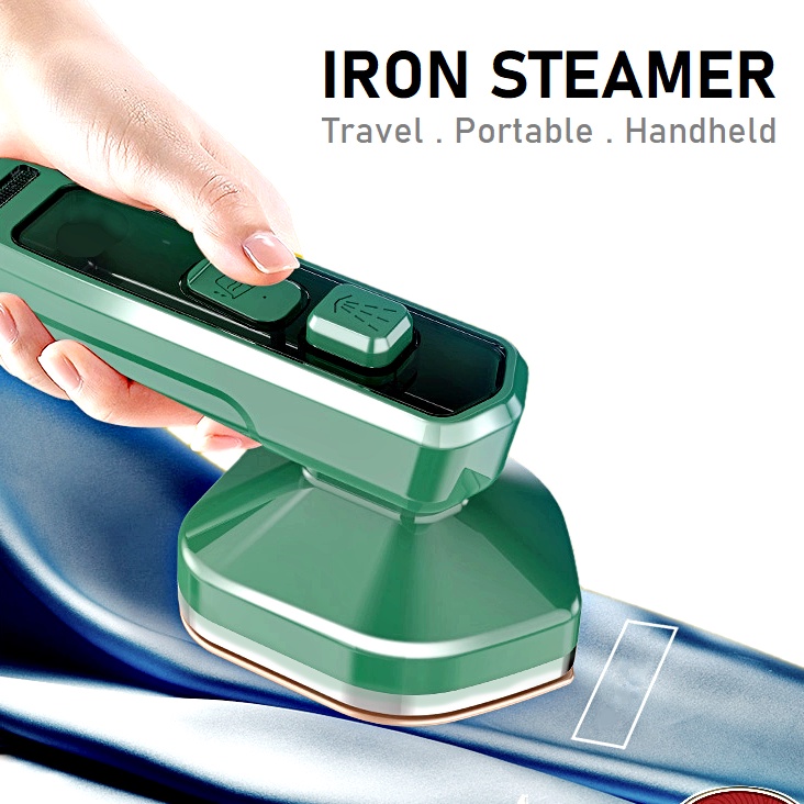 Electric Ceramic Soleplate Handheld Garment Steam Iron Sprayer Steamer ...