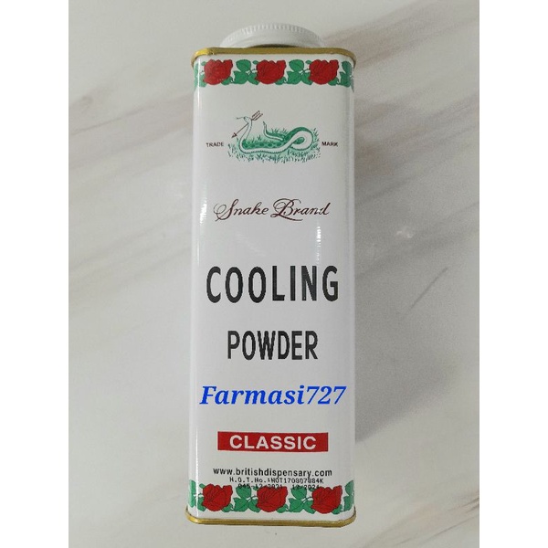 Snake Brand Prickly Heat Cooling Powder Classic 300gr | Shopee Malaysia