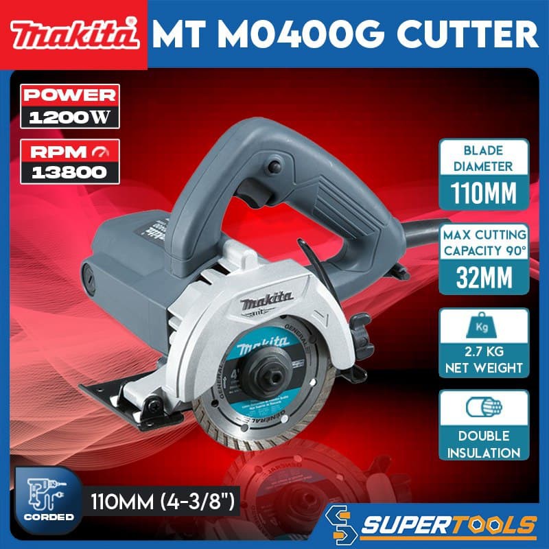 Makita MT M0400G 4inch Concrete Cutter Marble Cutter / Circular Saw ...