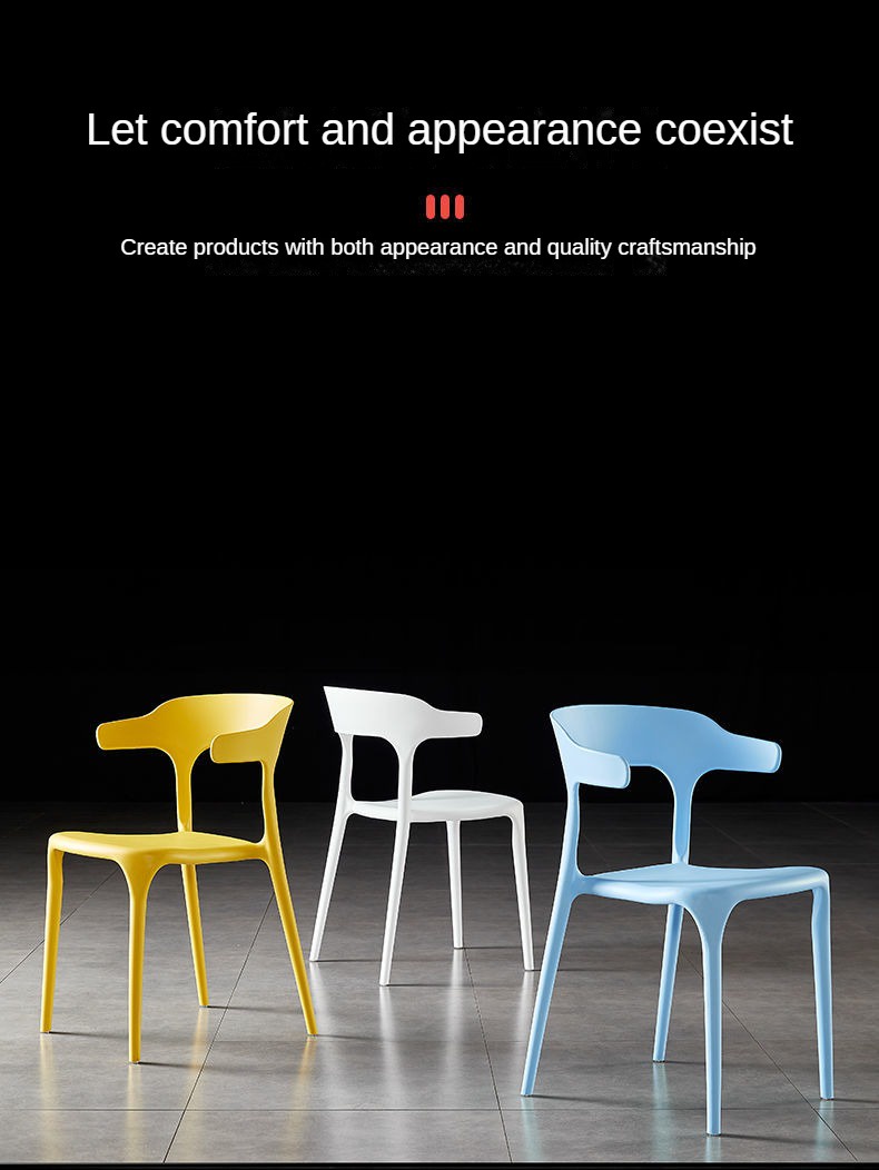 (Ready stock) Plastic Chair Kerusi Makan Pemasangan Percuma Dining ...