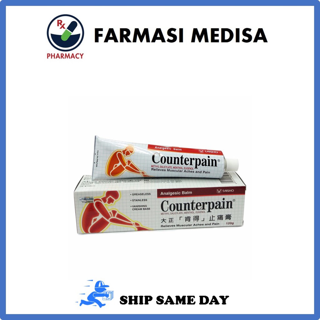 Counterpain Analgesic Balm Pain Releasing Cream 30g/60g/120g relief ...