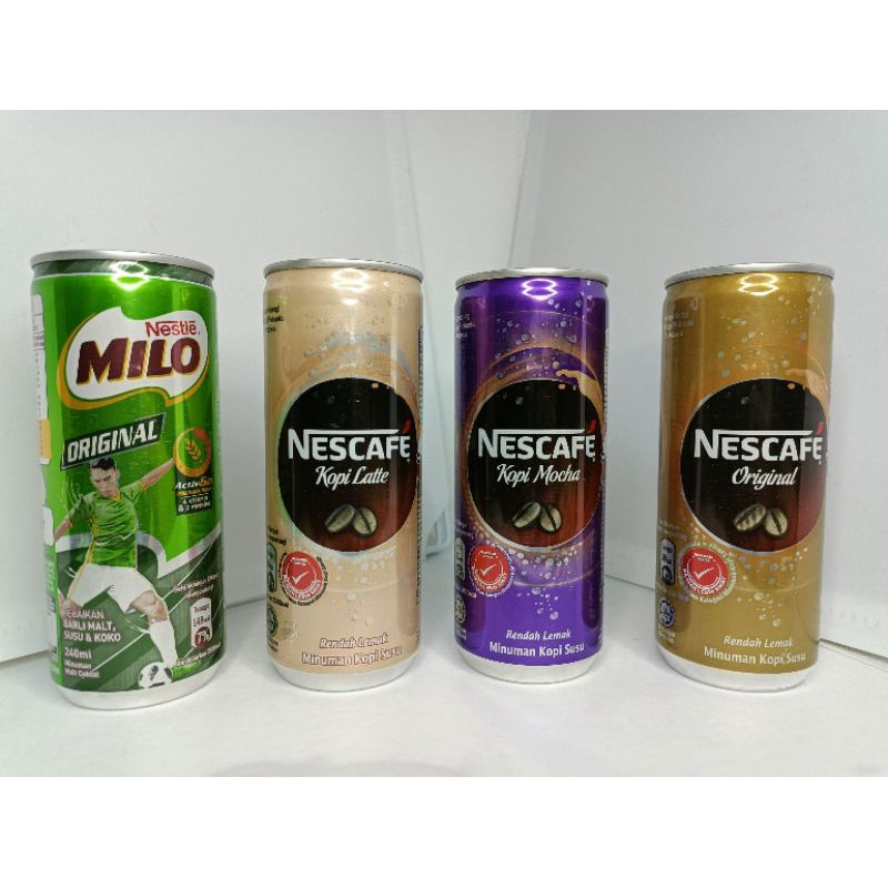 Nestle Milo Original/NESCAFÉ Ori/Mocha/Latte 240ml | Shopee Malaysia