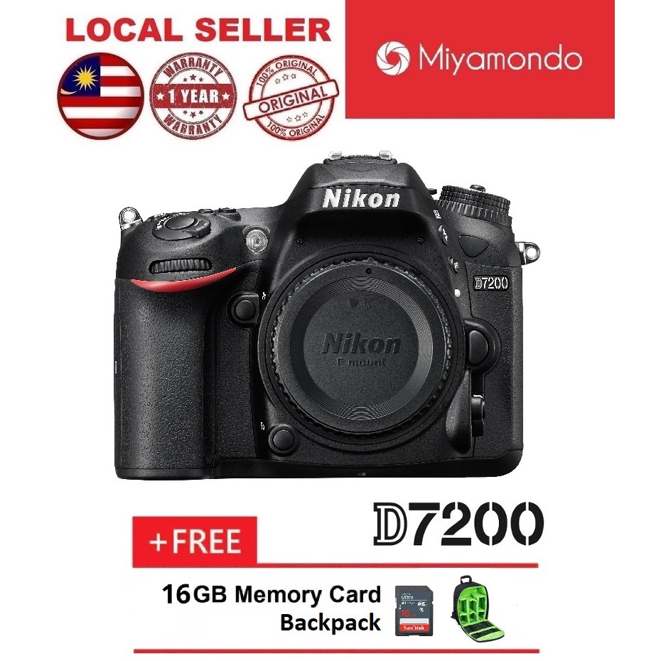 Nikon D7200 Price in Malaysia & Specs - RM2990 | TechNave