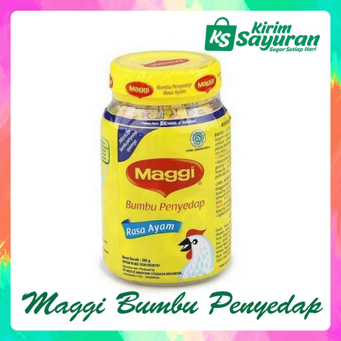 Maggi Maggie Maggi Chicken Flavor Broth Seasoning (200 Gr) | Shopee ...