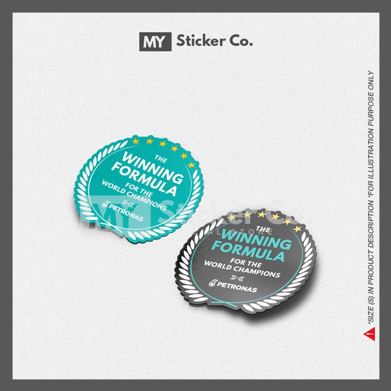 Sticker - Petronas Winning Formula | Shopee Malaysia
