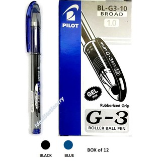 Pilot G3 Gel Pen (1.0mm) BL-G3-10 (BOX OF 12pcs) | Shopee Malaysia
