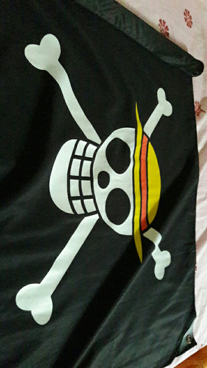 #Ready Stock In Malaysia# One Piece Luffy Law Newgate Banner Mugiwara ...