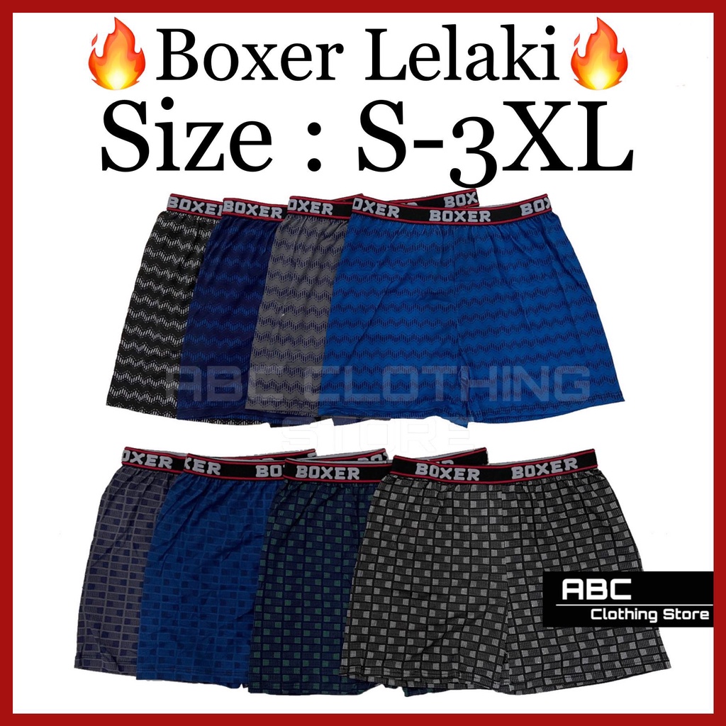 SELUAR DALAM DEWASA LELAKI (SDL320703)/ SELUAR TIDUR PENDEK LELAKI ...